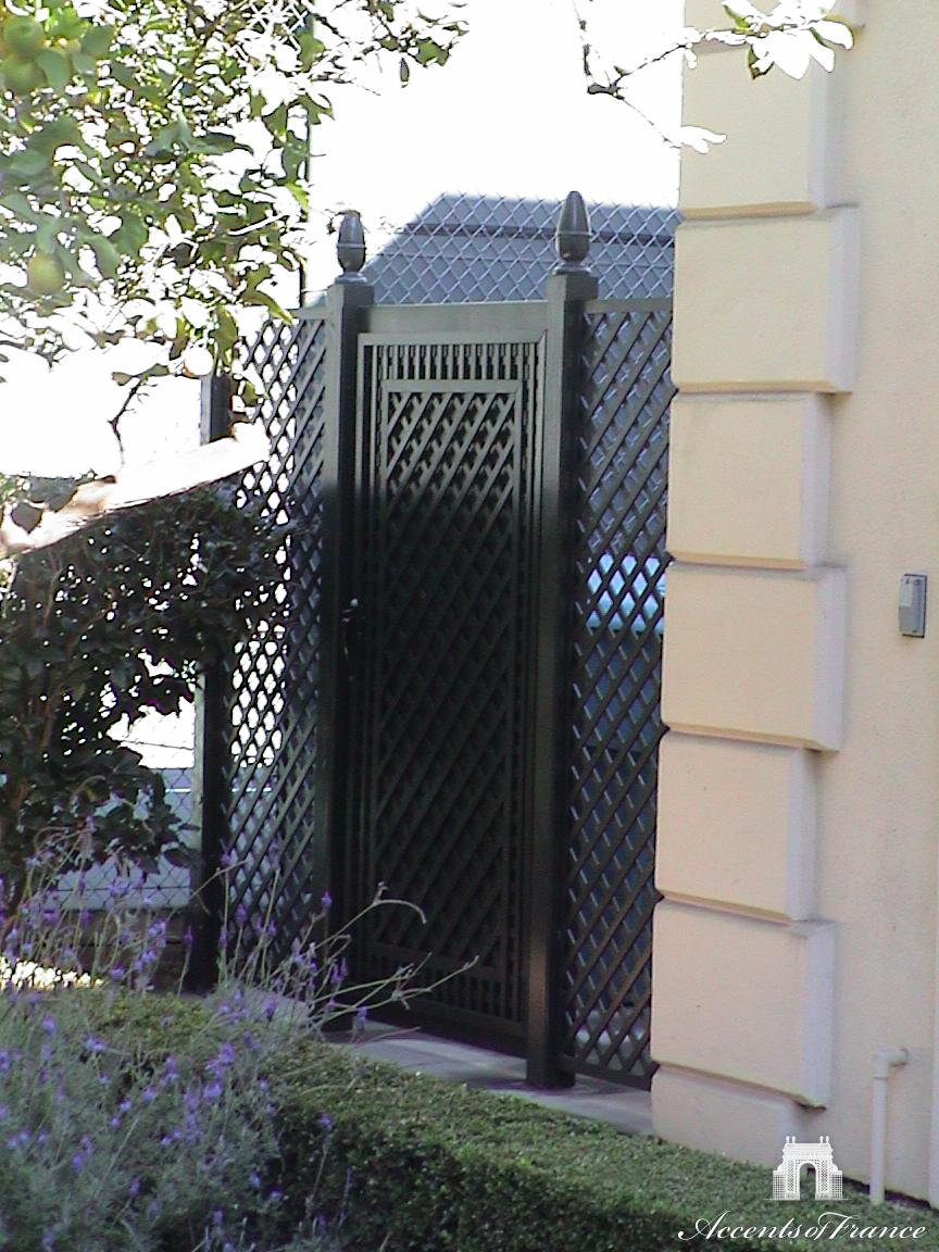 Wooden Back Gate - Accents of France